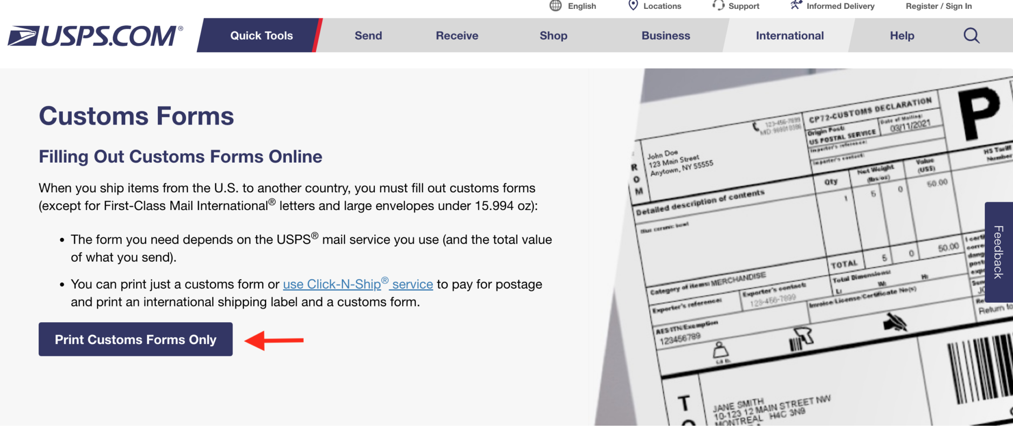 [USPS] アメリカ→日本へ簡単に荷物を送る方法について解説！ - ザ てんさん ファミリー